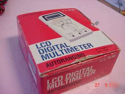 Micronta lcd auto range digital multimeter model 22-188