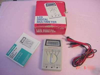 Micronta lcd auto range digital multimeter model 22-188