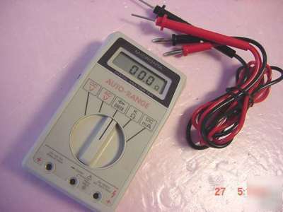 Micronta lcd auto range digital multimeter model 22-188